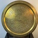 Vintage Middle Eastern Brass Plate - Etsy