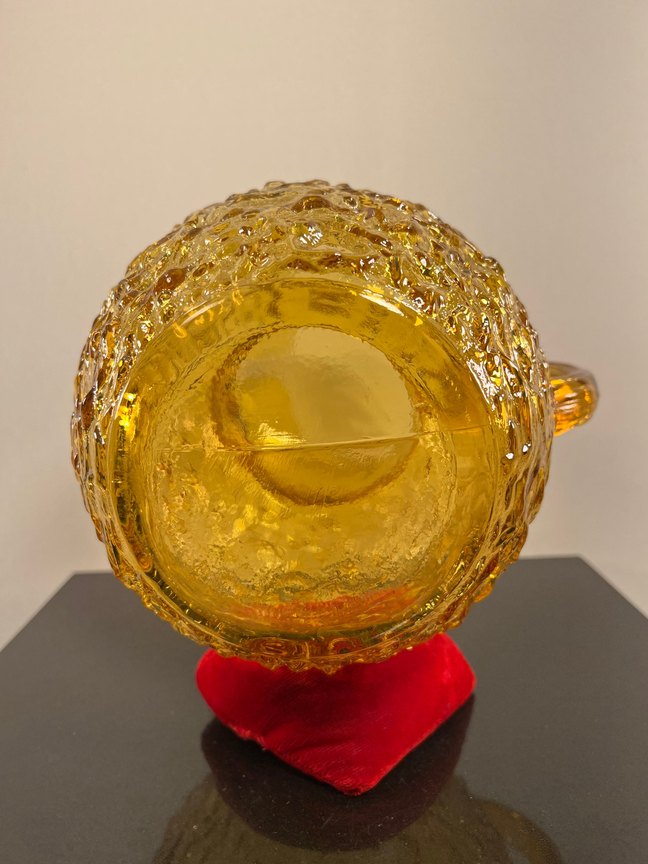 Vintage Anchor Hawking Amber Color Lido Milano Pitcher - Etsy