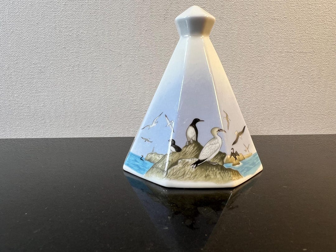 Vintage Poole England Porcelain Bell - Etsy