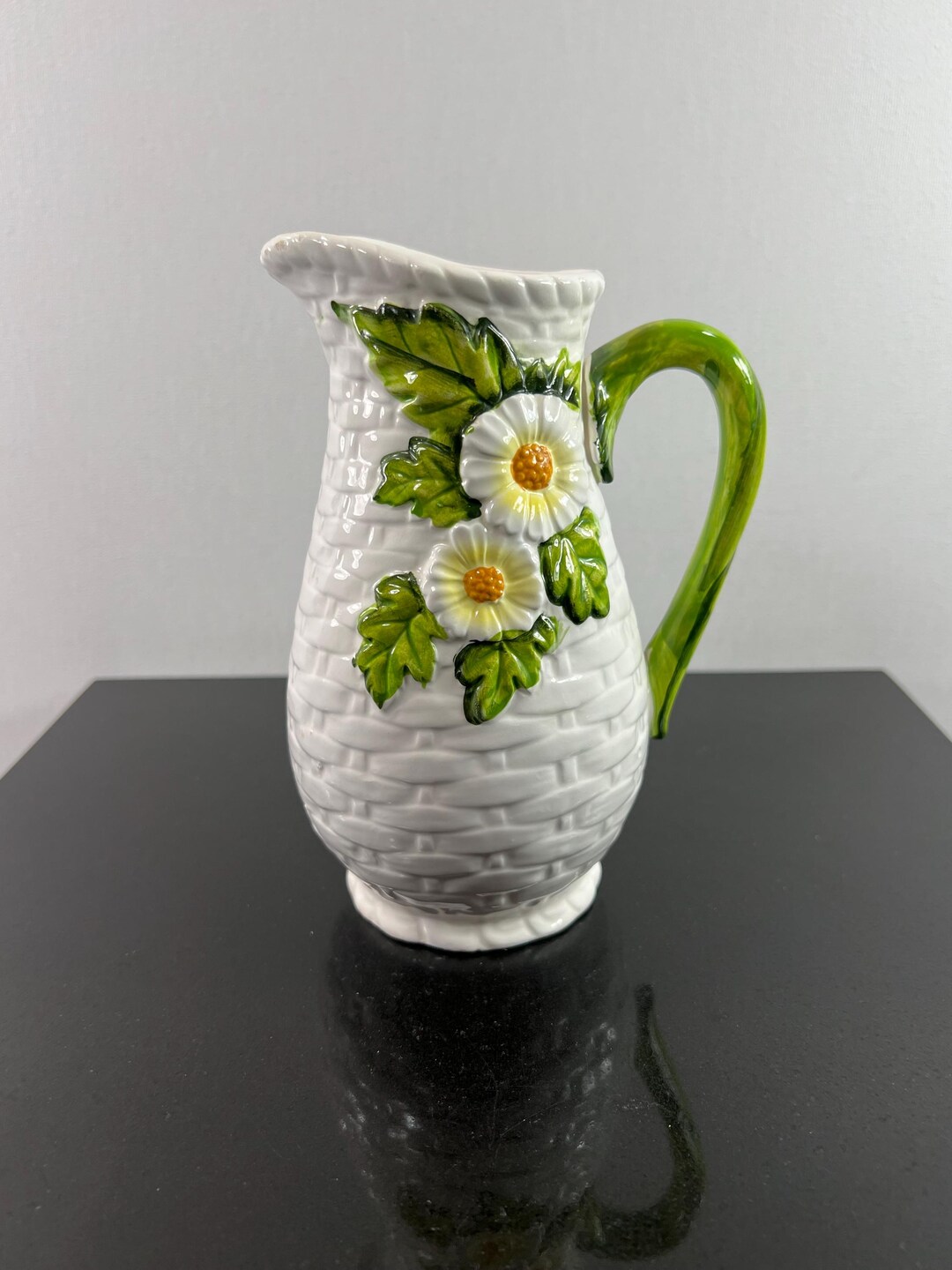 Vintage Lefton Pitcher - Etsy