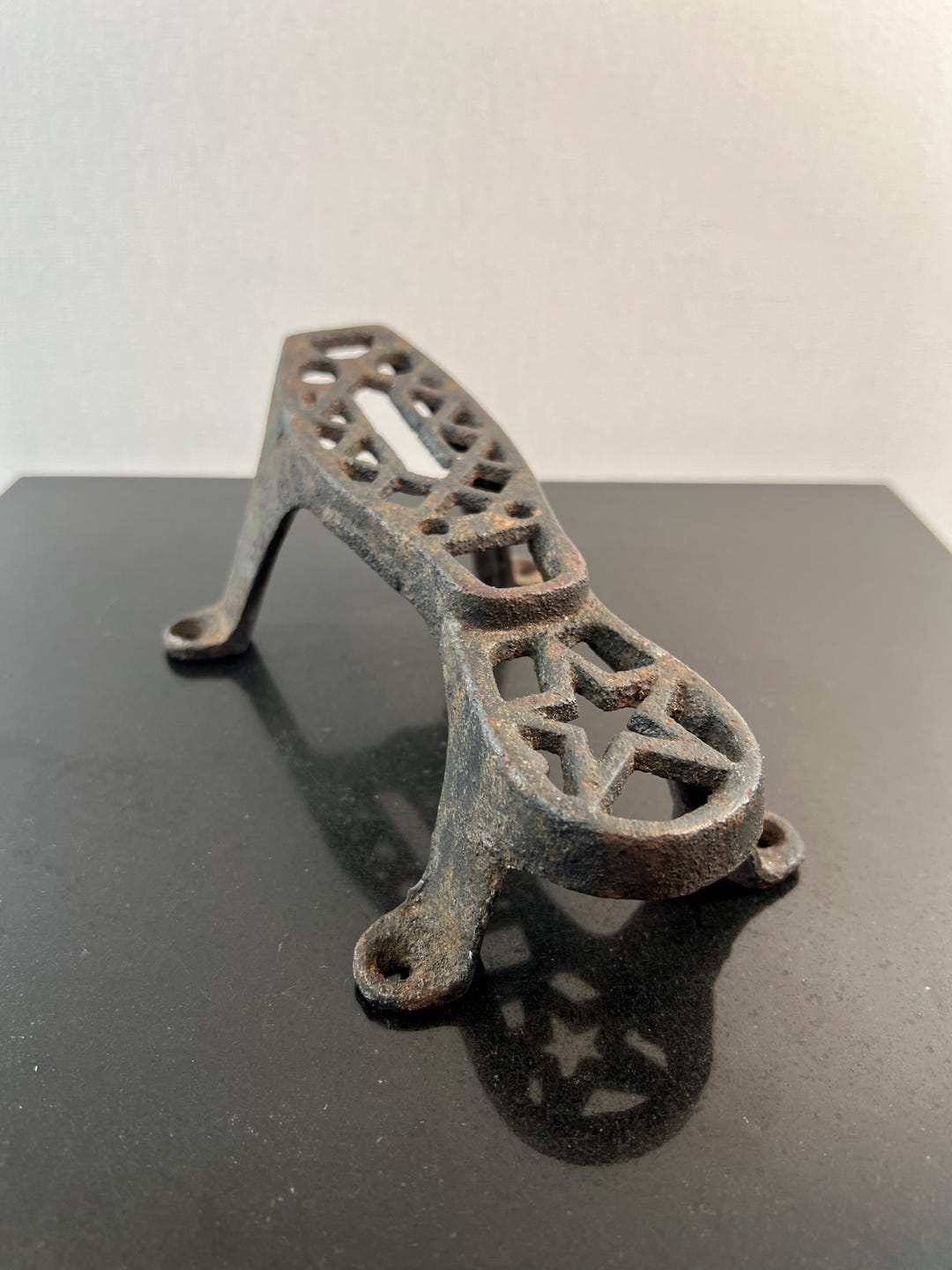 Vintage Shoe Shine Foot Rest - Etsy
