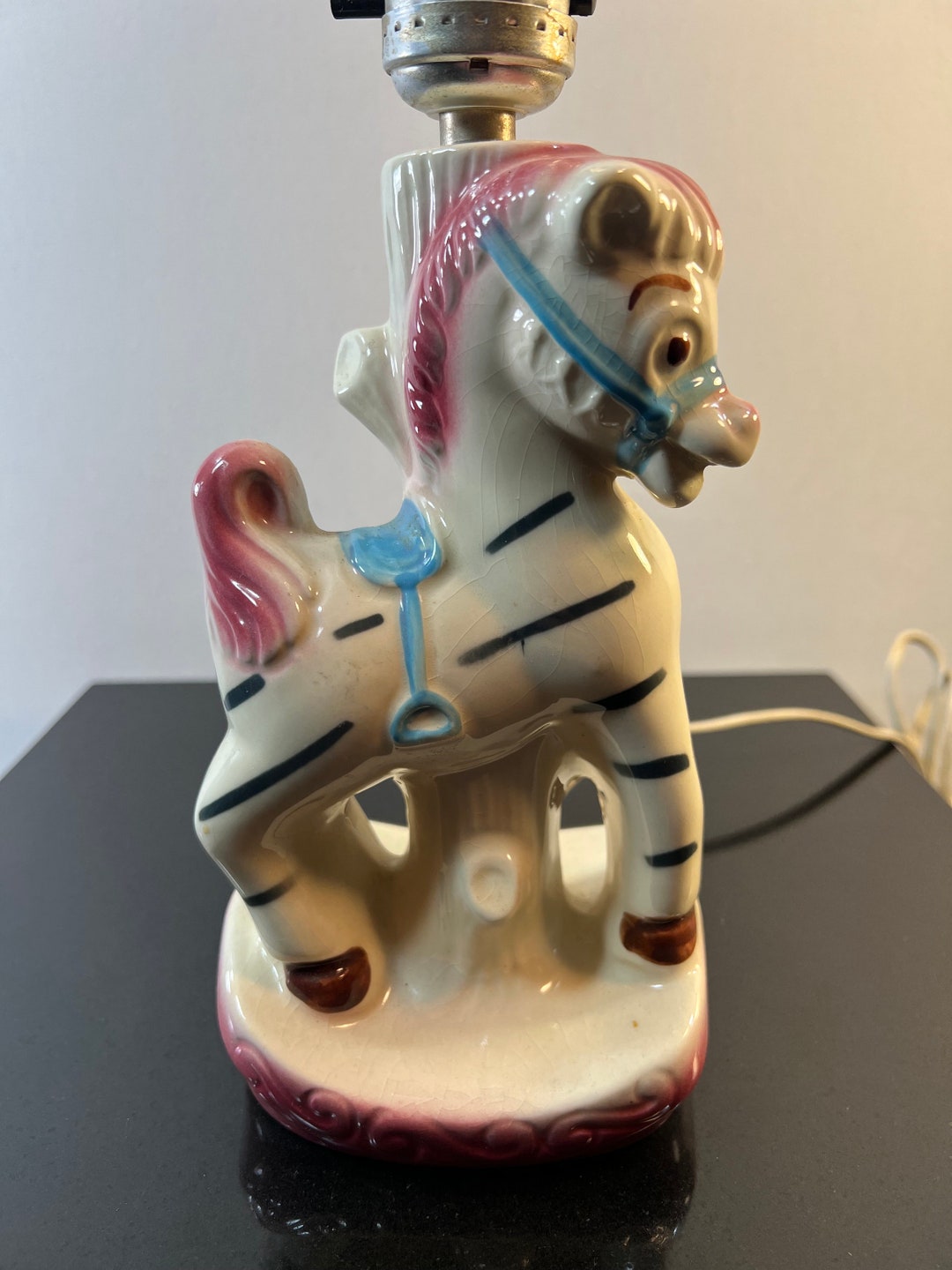 Vintage Carousel Style Lamp - Etsy