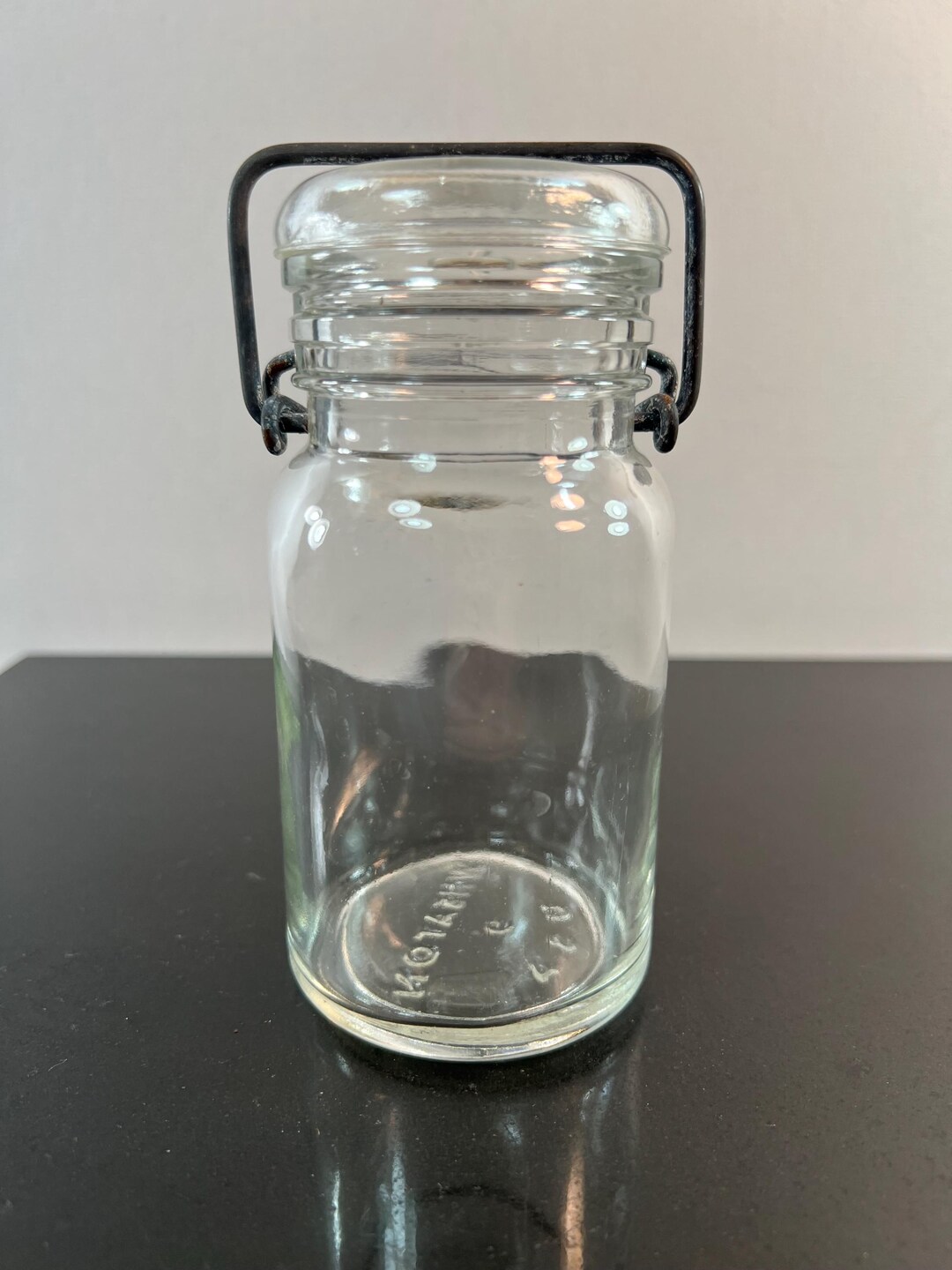 Vintage Wheaton Glass Jar - Etsy