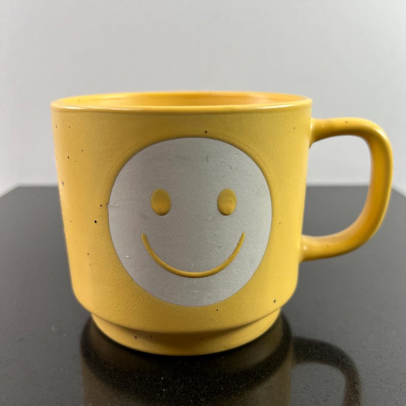 Smiley Face Mug - Etsy