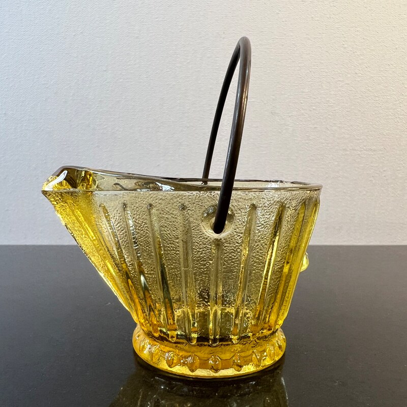 Glass Coal Bucket - Etsy