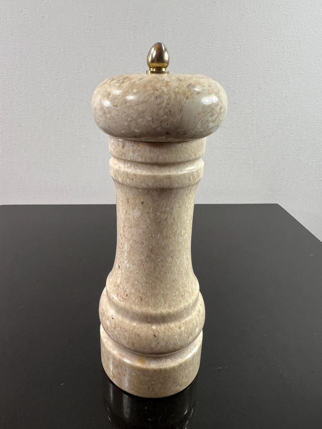 Vintage Stone Peppermill - Etsy