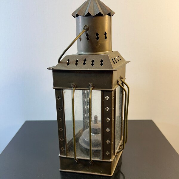 Metal Oil Lamp - Etsy