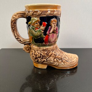 Vintage Ceramic Japanese Mede Boot - Etsy