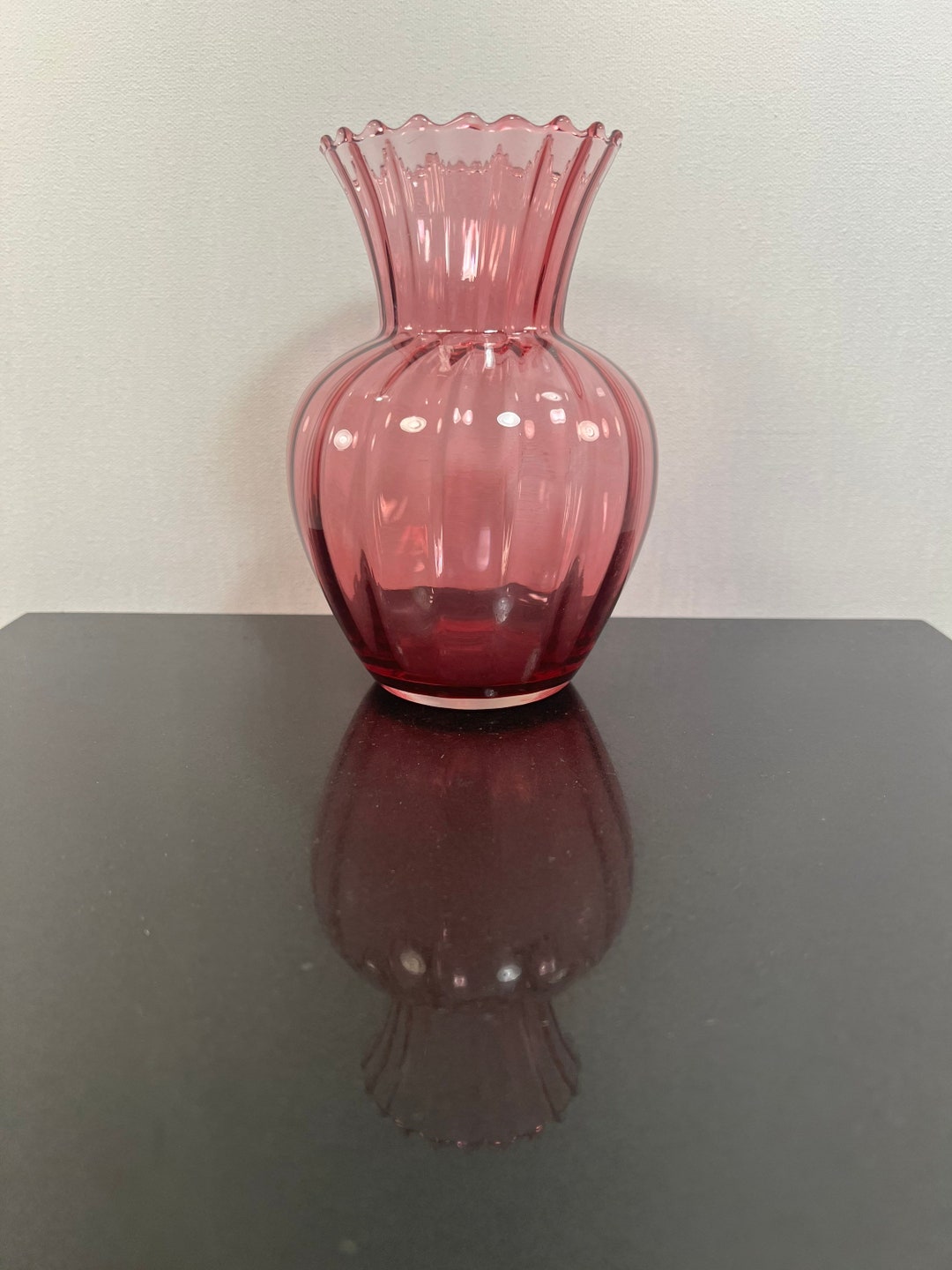 Vintage Amethyst Pilgrim Vase - Etsy