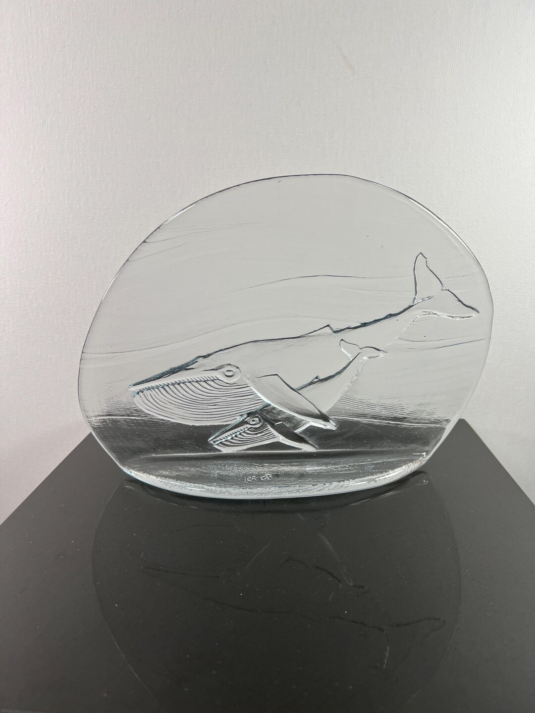 Vintage Don Shepherd Blenko Humpback Whales - Etsy