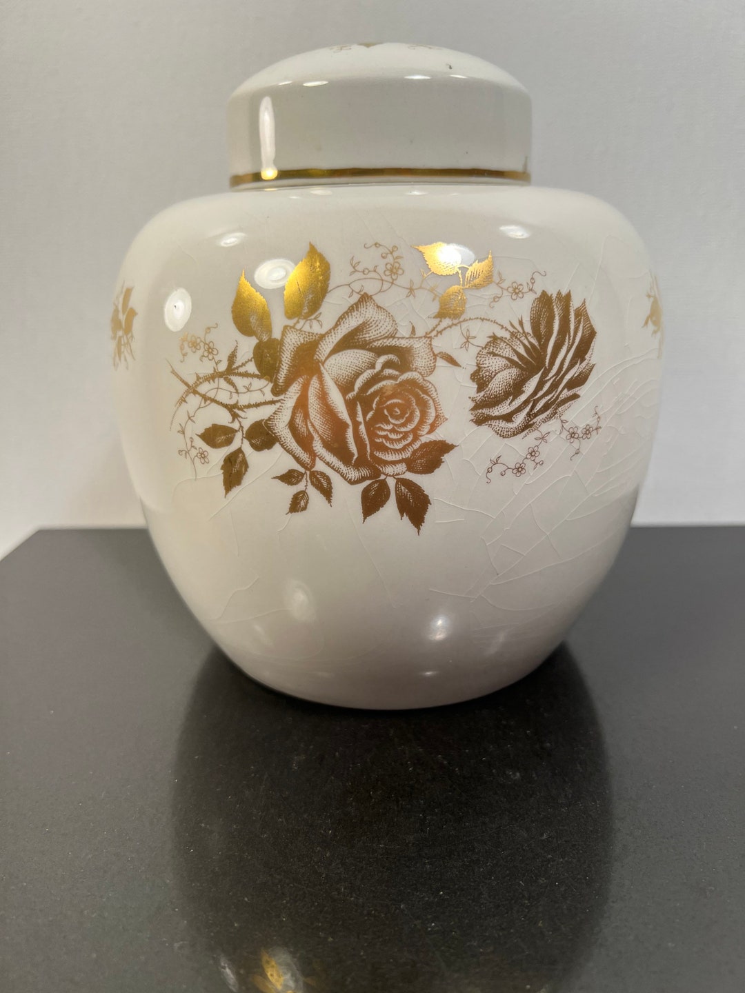 Vintage James Kent Ginger Jar - Etsy