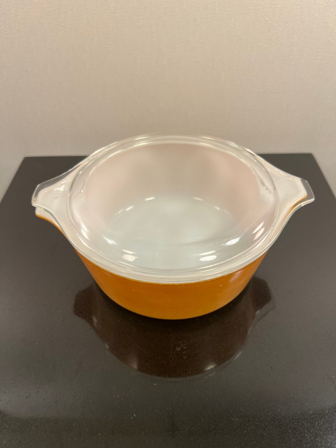 Vintage Beige Pyrex Casserole With Lid - Etsy