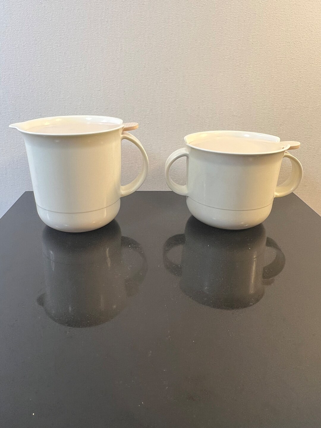Vintage Tupperware Sugar and Creamer Set - Etsy