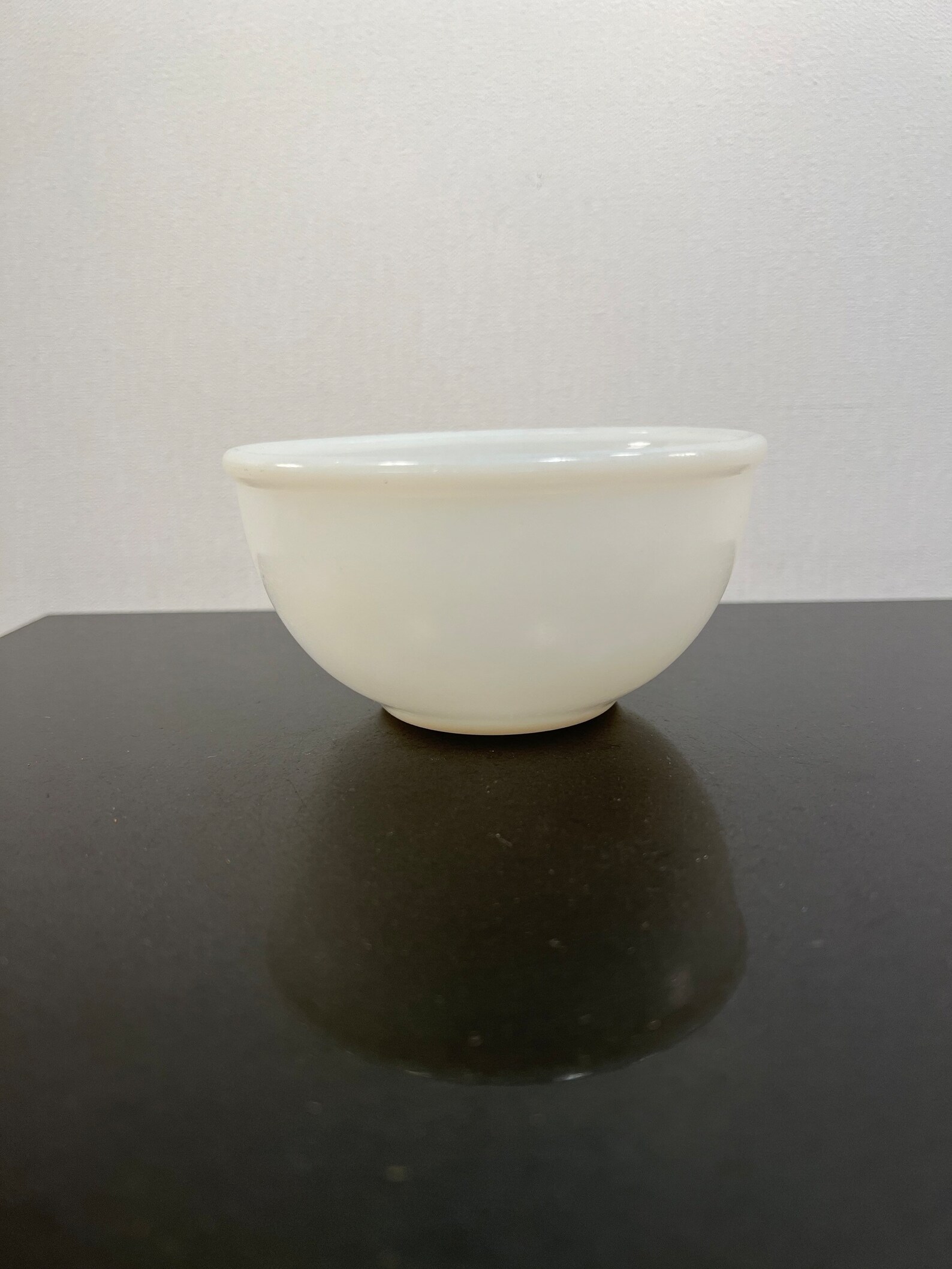 Vintage White Fire King Bowl - Etsy