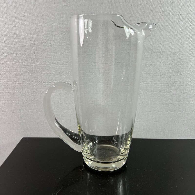 Clear Glass Pitcher - Etsy