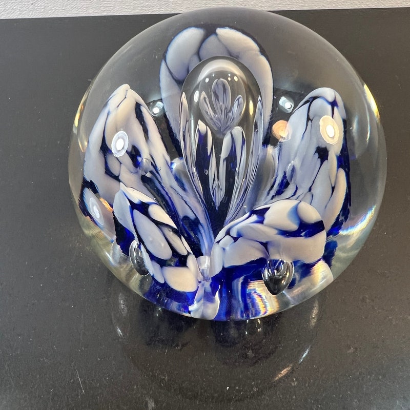 Glass Paperweight - Etsy