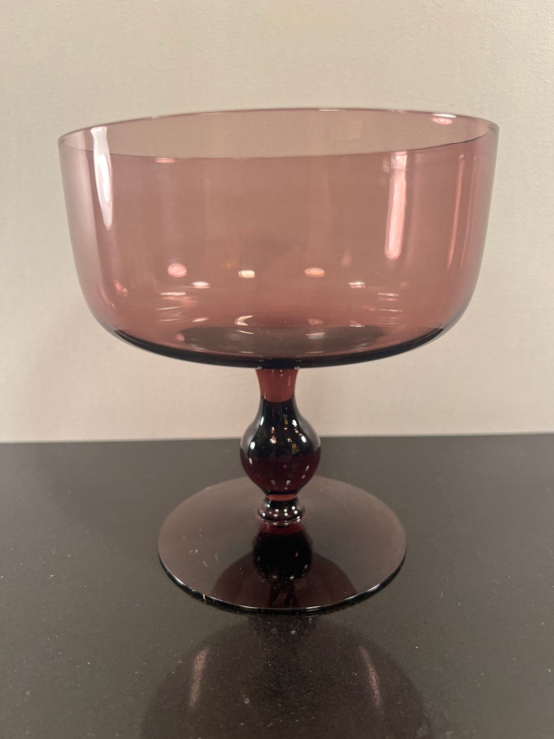 Purple Color Glass Candy Bowl - Etsy