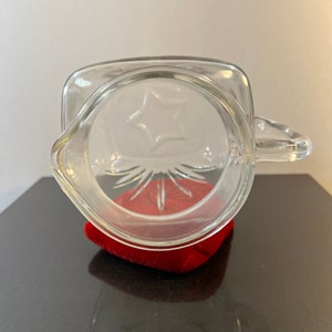 Vintage Small Glass Pitcher - Etsy