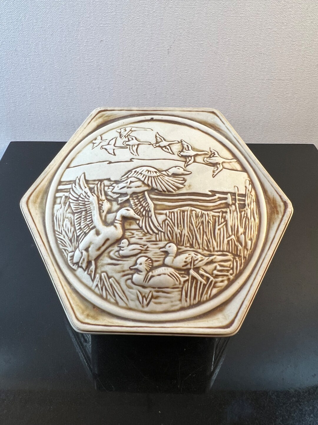 Vintage Ceramic Avon Box - Etsy