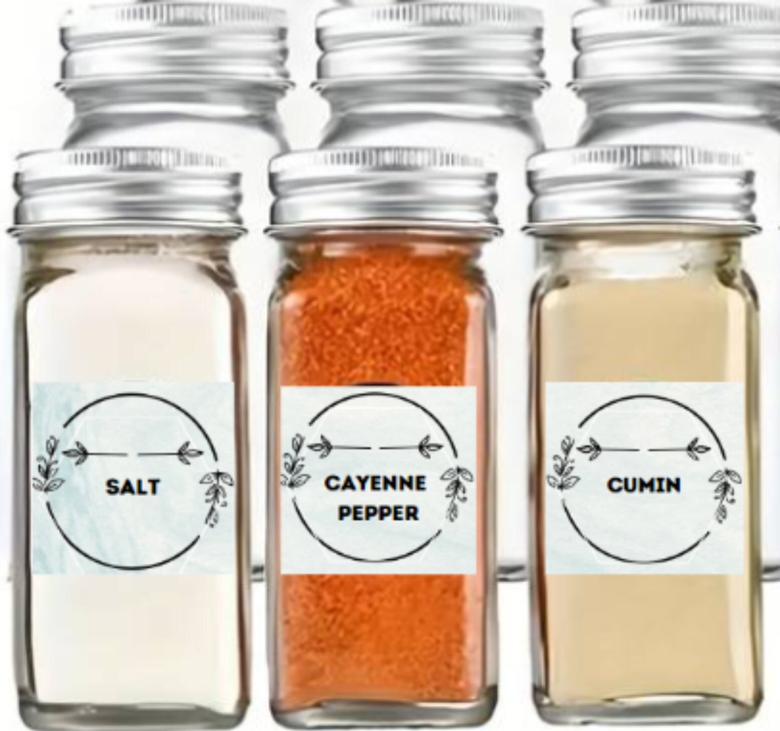 Elegant Seasoning Labels Instant Download . Spice up Your Kitchen With ...