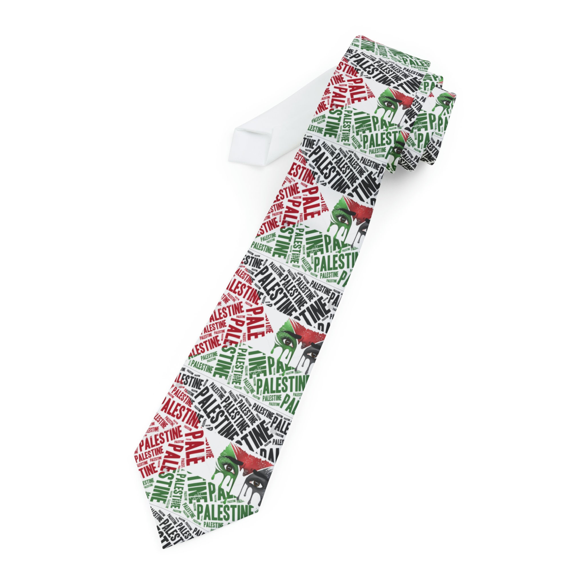Gaza Palestine Flag Free Palestine Necktie - Etsy