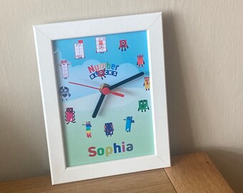 Numberblocks Clock - Etsy Ireland