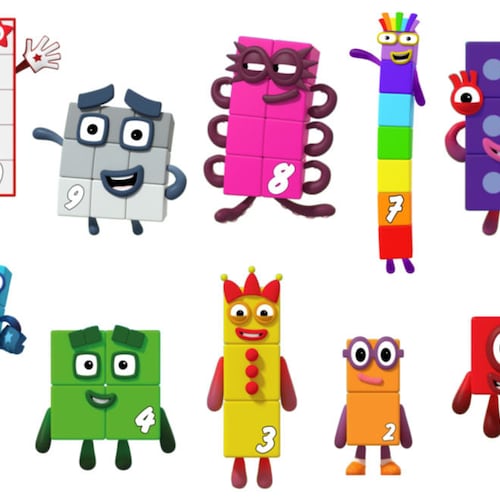 Numberblocks Birthday Tshirt PNG Birthday Boy and Birthday - Etsy Hong Kong