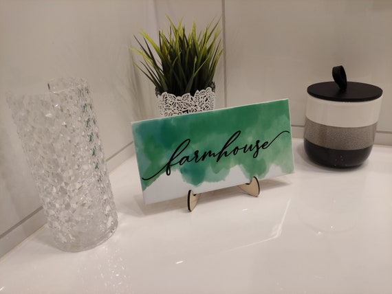 Farmhouse Sign Ceramic Tile Home Sign Home Sweet Home | Etsy