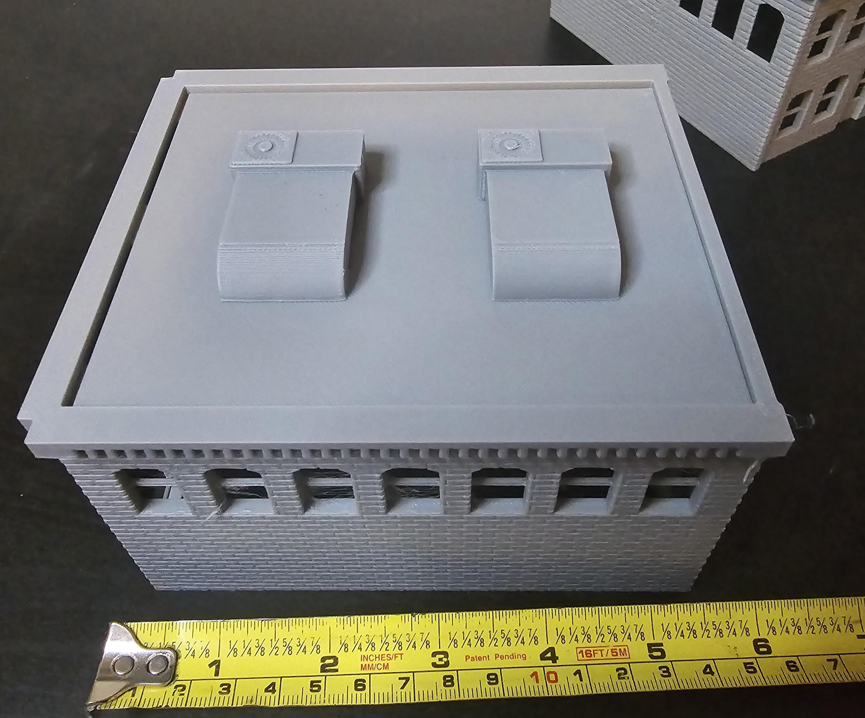 HO Scale High Rise Building: 3D Printed Townhouse (1/87) - Etsy