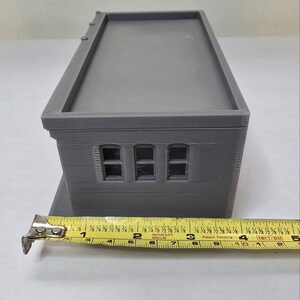 1/87 HO Scale Town Buildings Store Front Town House Apartment Building ...