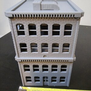 HO Scale High Rise Building: 3D Printed Townhouse (1/87) - Etsy