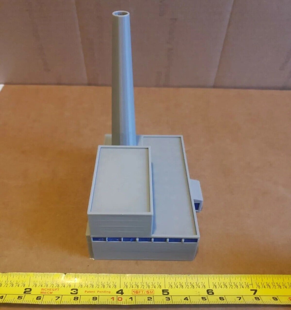 N Scale 1/160 3d Printed Factory/industry Building W Colored Windows ...