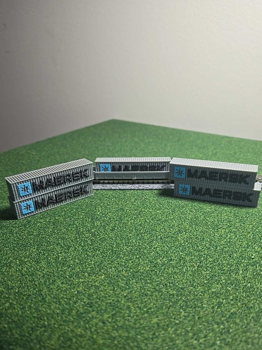 N Scale MAERSK 40ft Shipping Container 5-pack - Etsy