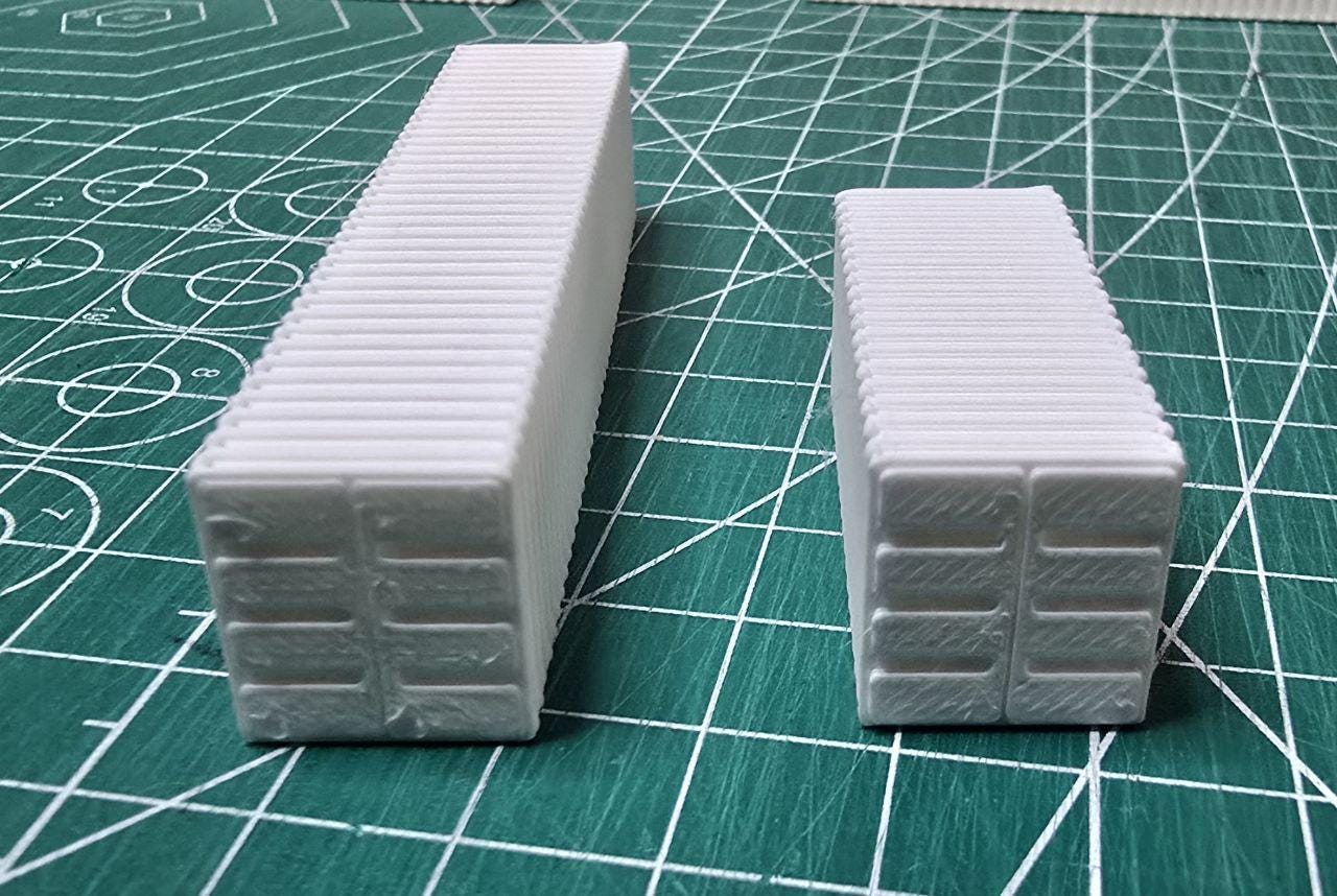 20 Piece Shipping Container N Scale 160th Pack - 10 Qty 20 Ft 10 Qty 40 ...