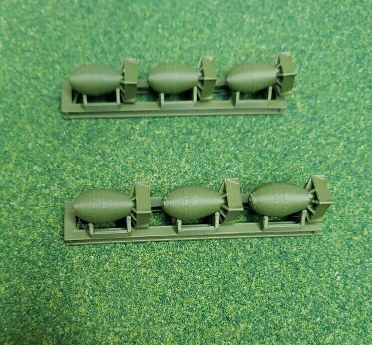 N Scale Atomic Bomb Load: Military Freight Car Accessory (2-pack) - Etsy