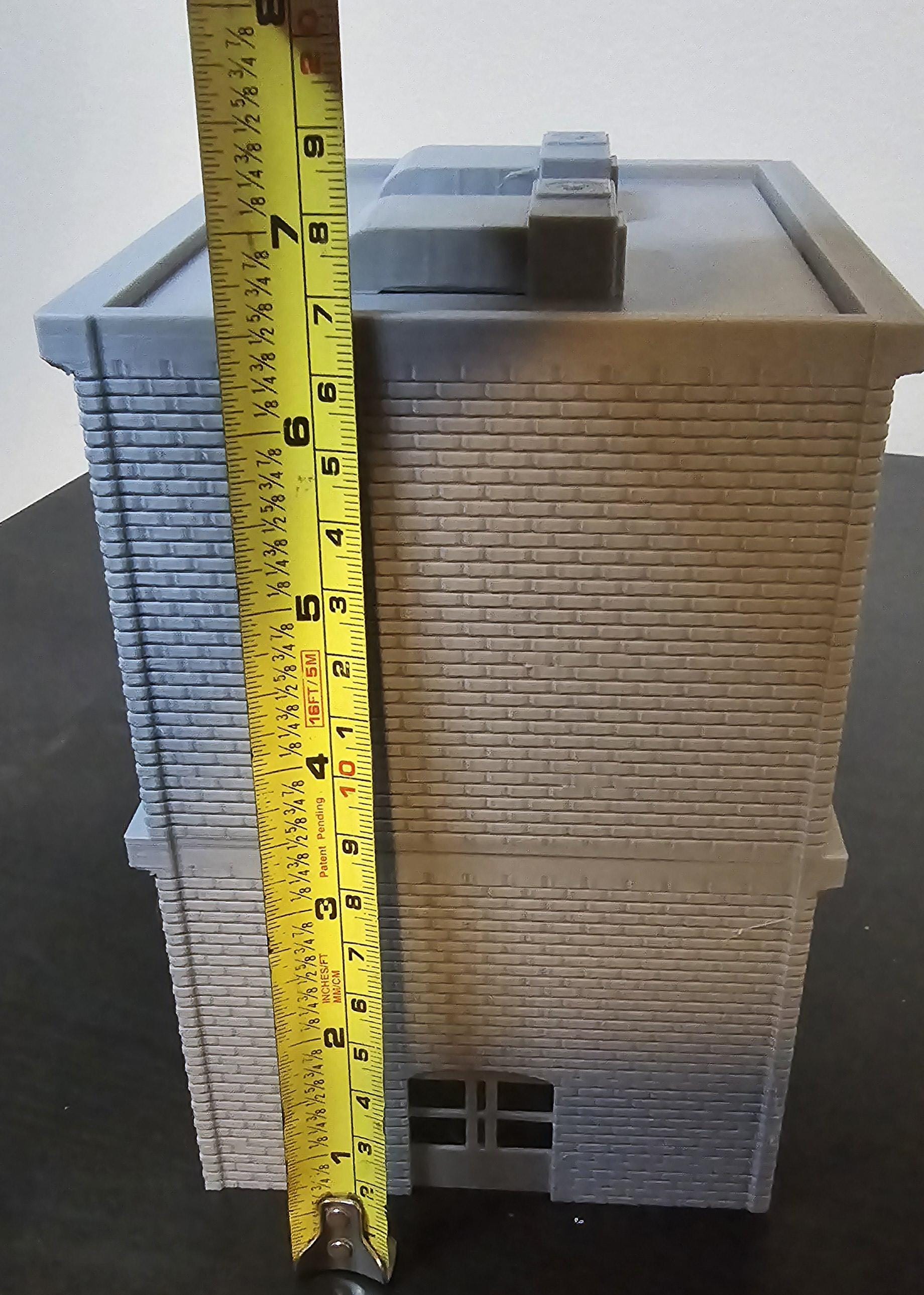 HO Scale High Rise Building: 3D Printed Townhouse (1/87) - Etsy