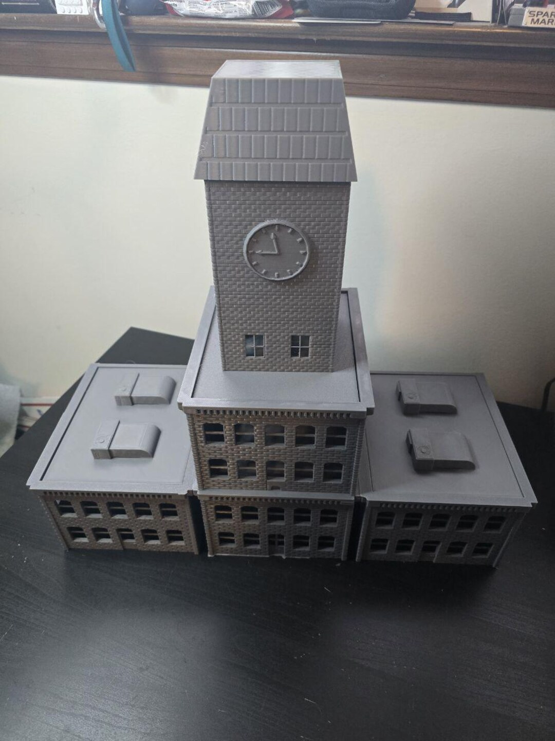 O/S Scale Town Building Set – Model Railroad Clock Tower - Etsy