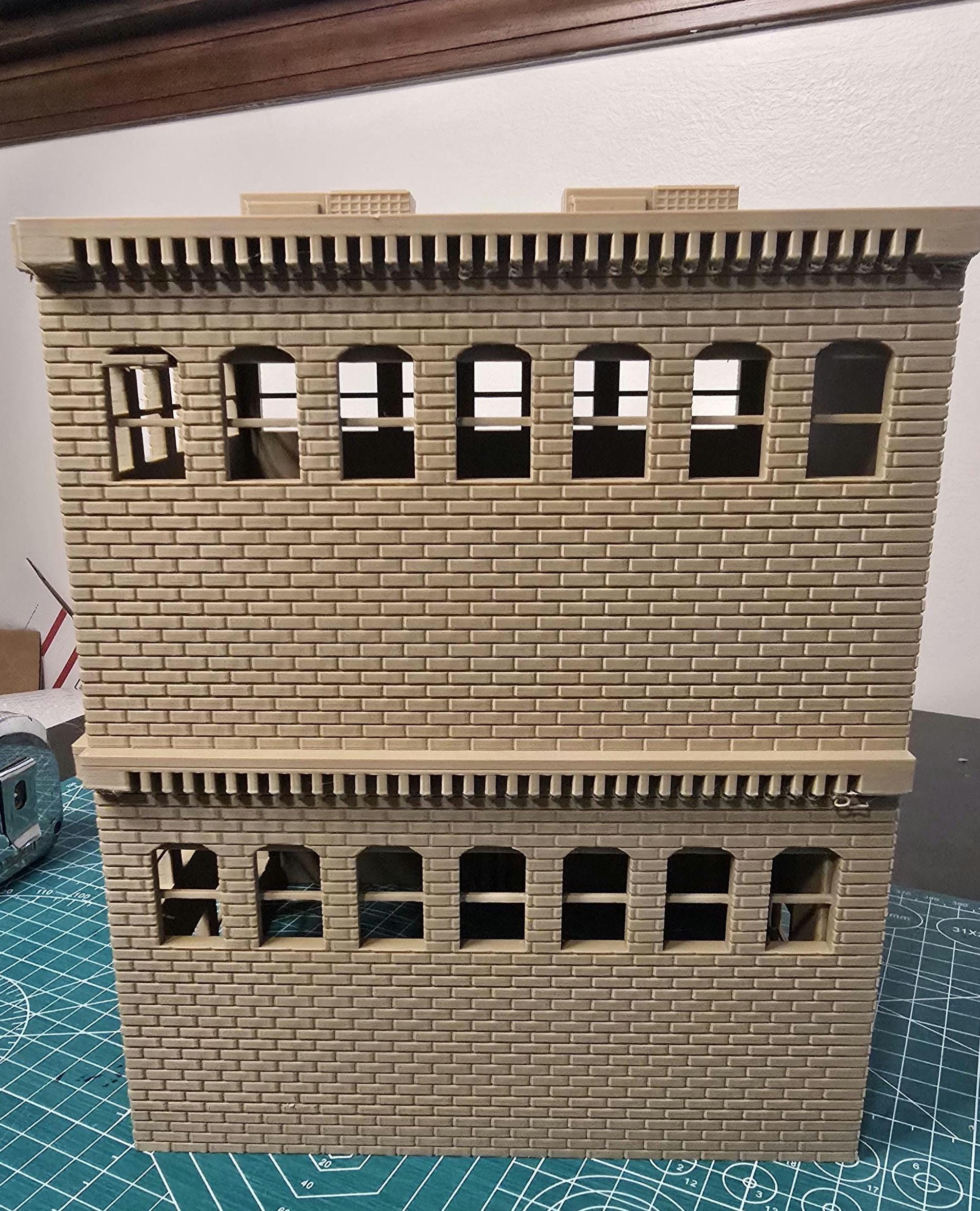 O/S Scale High Rise Building - Model Railroad Town - Etsy