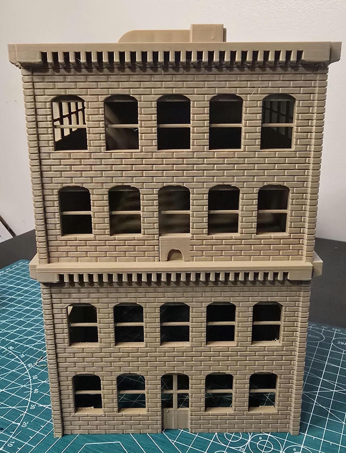 O/S Scale High Rise Building - Model Railroad Town - Etsy