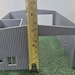 HO Scale Commercial Building: Model Railroad Warehouse With Open Doors ...