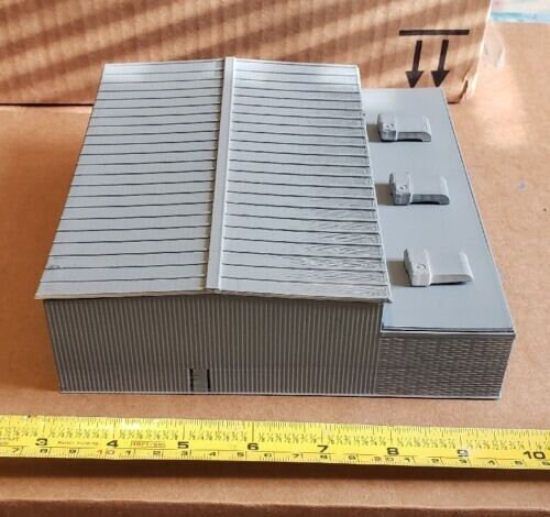 N Scale Modern Commercial Warehouse: 3D Printed Model Railroad (1/160 ...