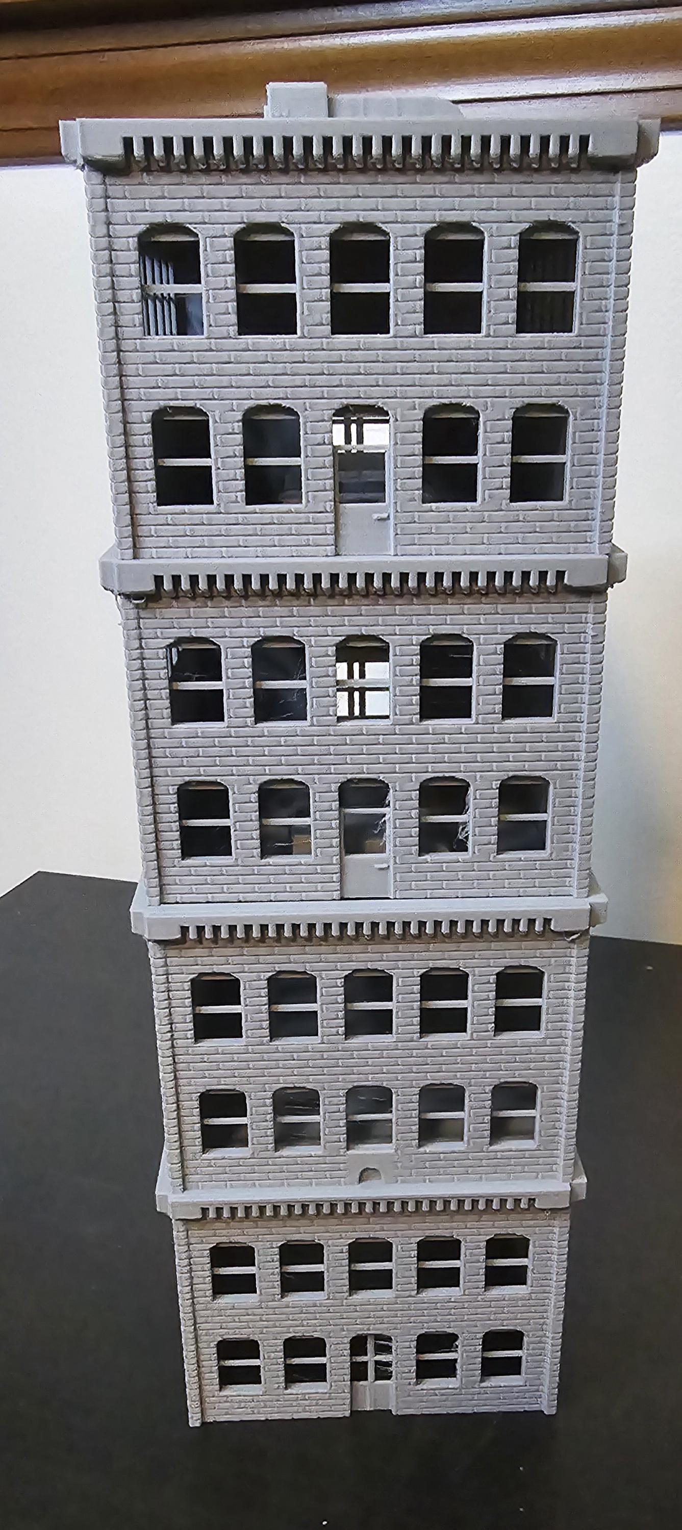 HO Scale High Rise Building: 3D Printed Townhouse (1/87) - Etsy