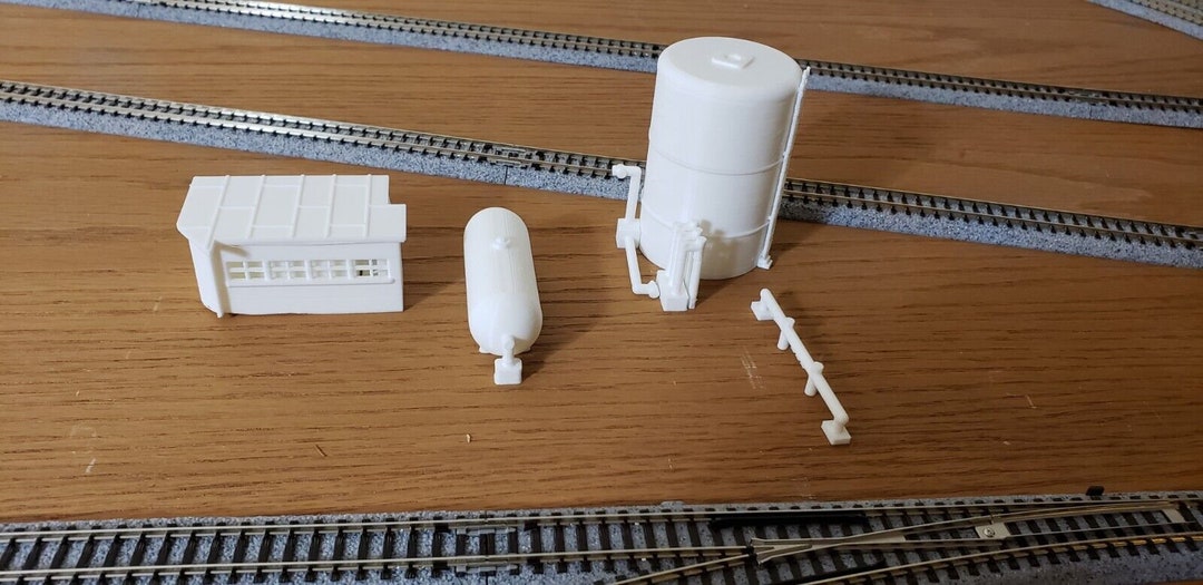 N Scale Oil Industry Diorama Pack: 3D Printed Layout (1/160) - Etsy