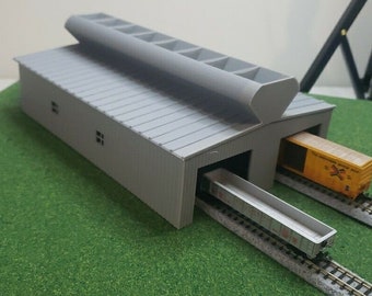 N Scale Building 1:160 Steel Mill / Factory - Etsy