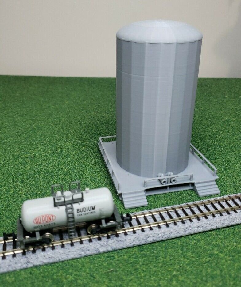 N Scale 3d Printed Industry Tank 3d Printed Perfect for Layout FREE ...
