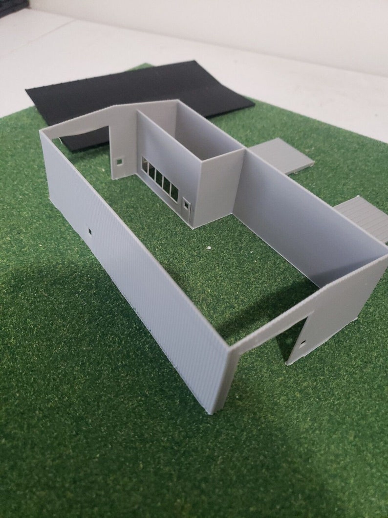 N Scale Warehouse: 1/160 Model Railroad Building - Etsy