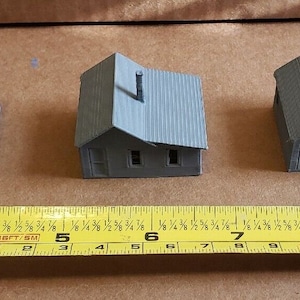 N Scale Company Houses: 3D Printed Model Railroad (3 Pack) - Etsy