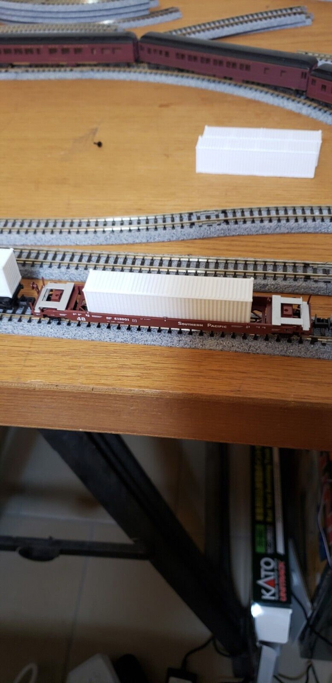 N Scale Shipping Containers: 3D Printed Model Train Freight Yard - Lot ...