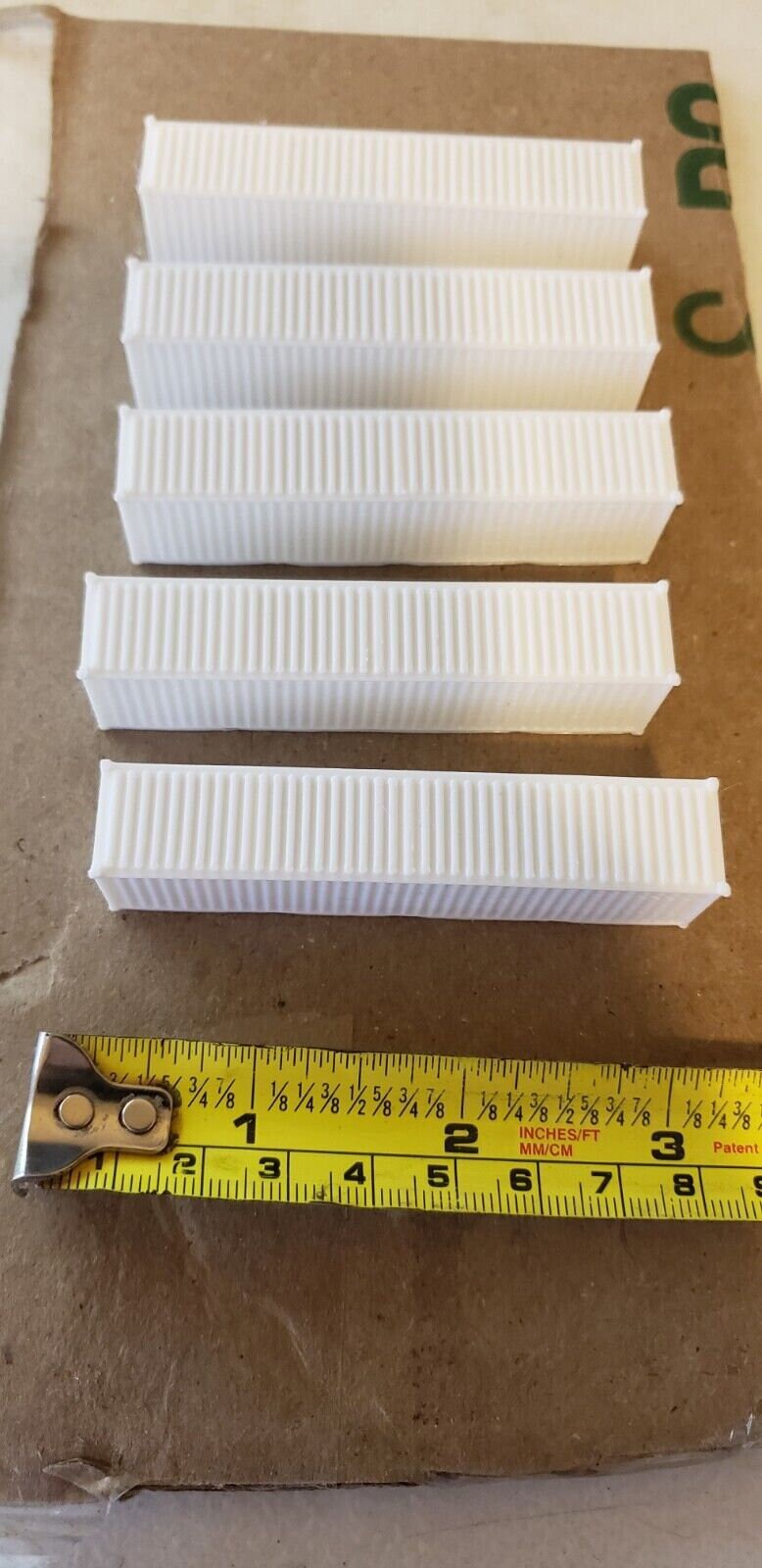 N Scale Shipping Containers: 3D Printed Model Train Freight Yard - Lot ...
