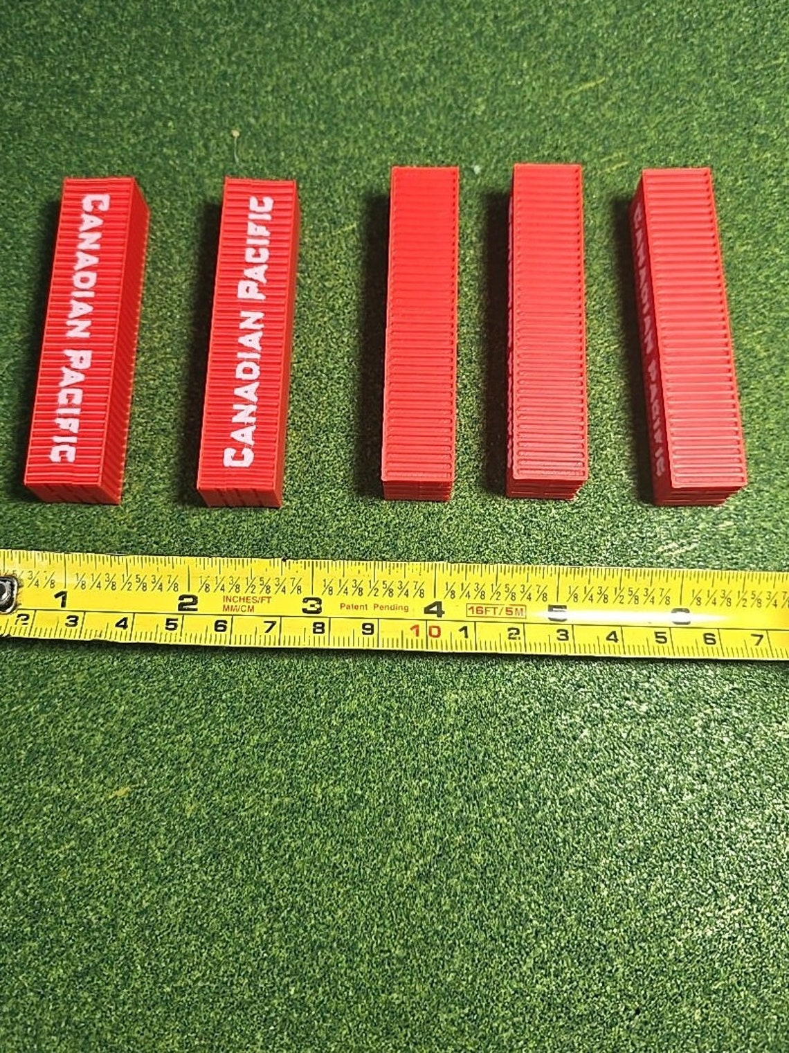 1/160 N Scale 5 Pack 40ft Shipping Candian Pacific Containers ...